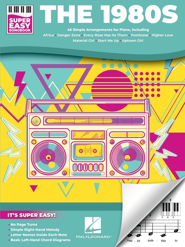 The 1980s - Super Easy Songbook - Hal Leonard Australia