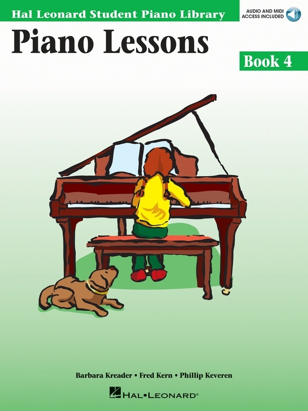 Piano Lessons - Book 4 Audio and MIDI Access Included - Hal Leonard ...
