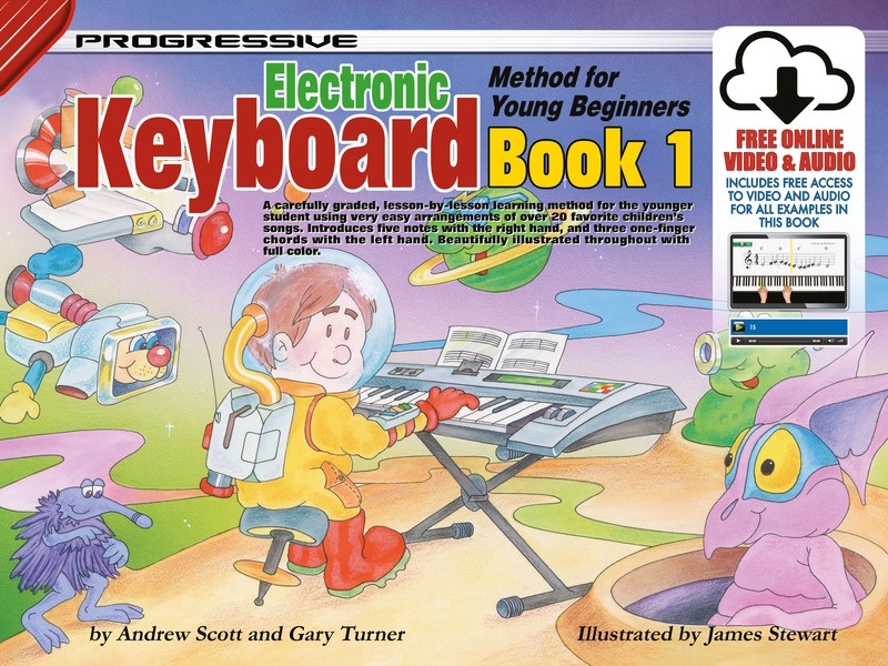 Progressive Electronic Keyboard Method Young Beginners Bk 1 - Hal ...