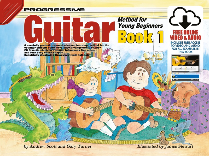 Progressive Guitar Method for Young Beginners Book 1 - Hal Leonard Australia